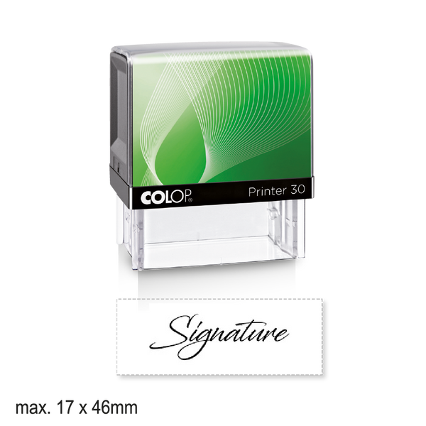 Small Self-Inking Signature Stamp | AE Stamp Small Self-Inking Signature Stamp | AE Stamp