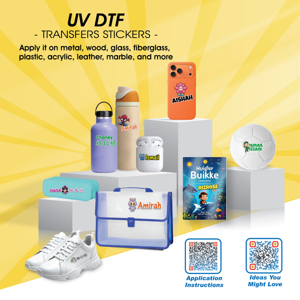 [NEW] Student UV DTF Name Sticker – AE Stamp