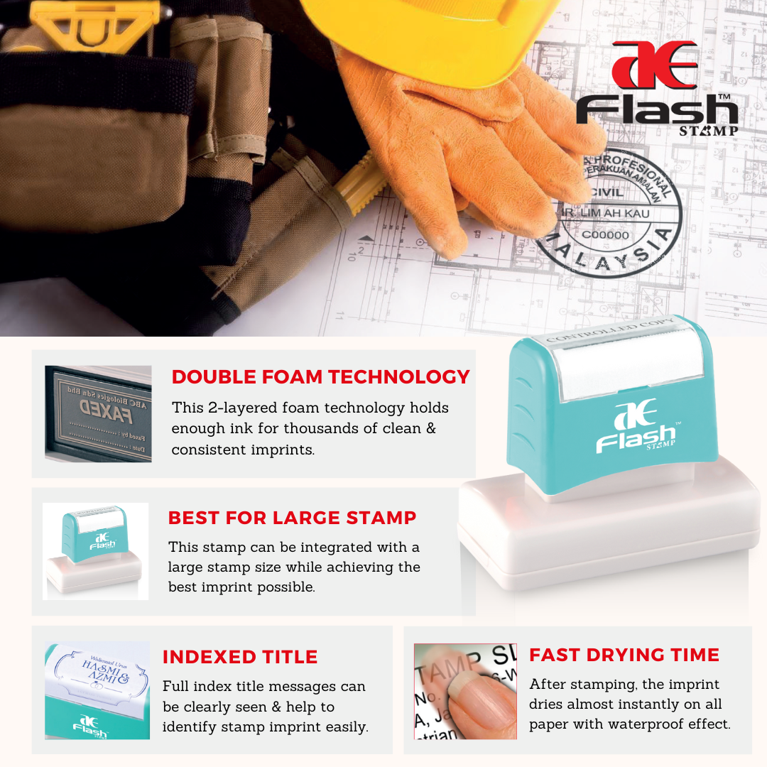 Round Company Stamp - AE Flash | AE Stamp