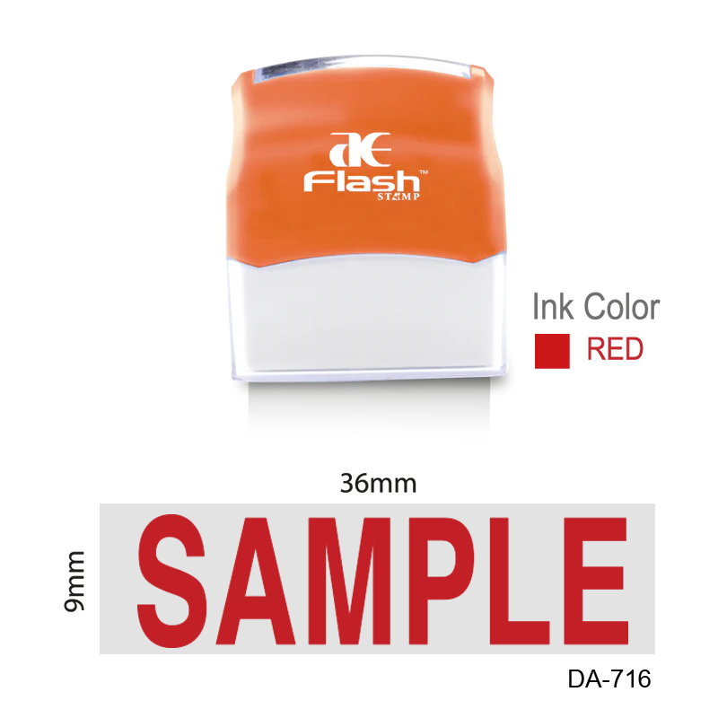 Sample Stamp | Stock Stamp | AE Stamp