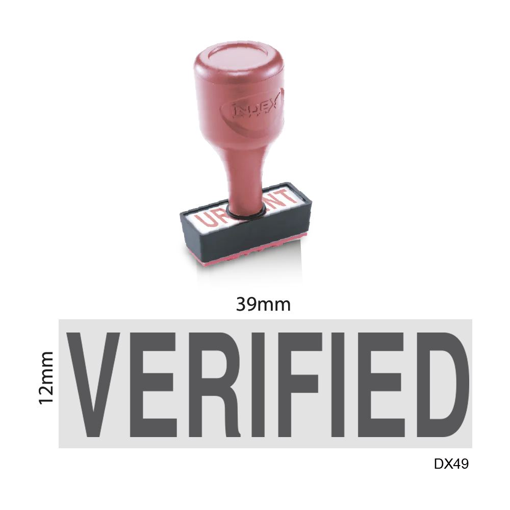 Verified | Index Stock Stamp | AE Stamp