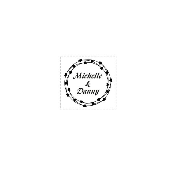 RS4343 | Red Rubber Index Stamp | AE Stamp