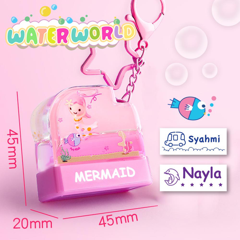 Water World Stamp – AE Stamp