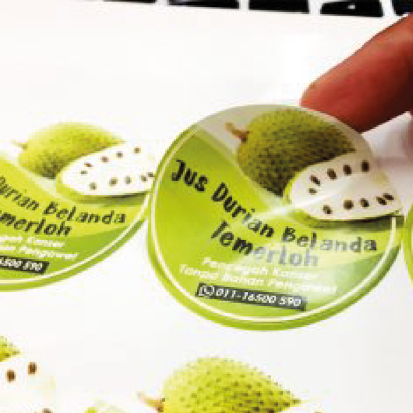 Die Cut Sticker | Commercial Sticker | AE Stamp