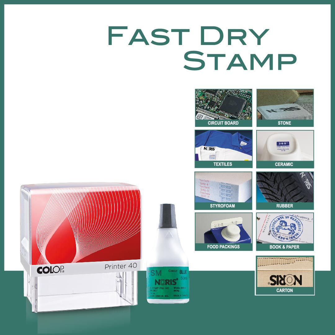 Fast Dry Self Inking Stamp - P40 | Specialty Stamp | AE Stamp