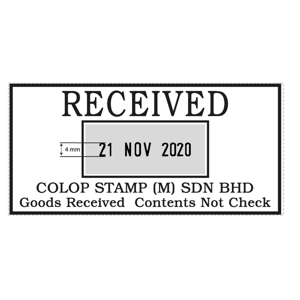 P60D | COLOP Dater Stamp | AE Stamp