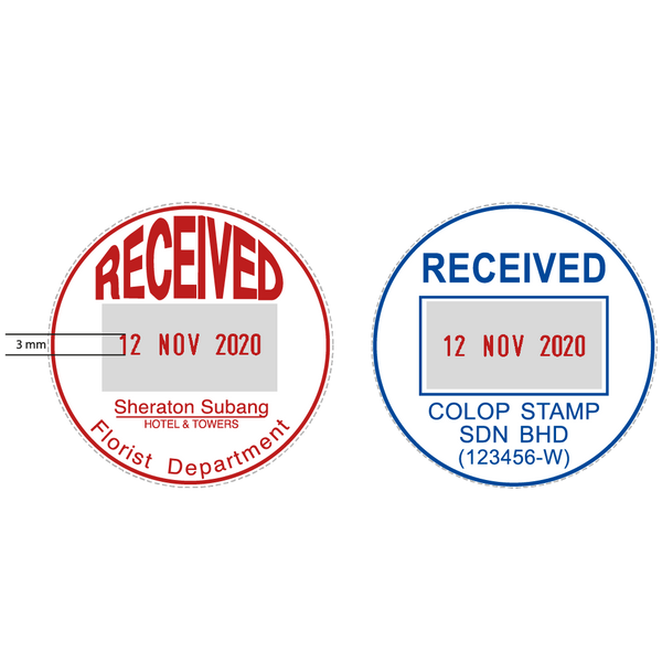 R40D | COLOP Dater Stamp | AE Stamp