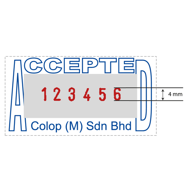 S226/P | COLOP Dater Stamp | AE Stamp