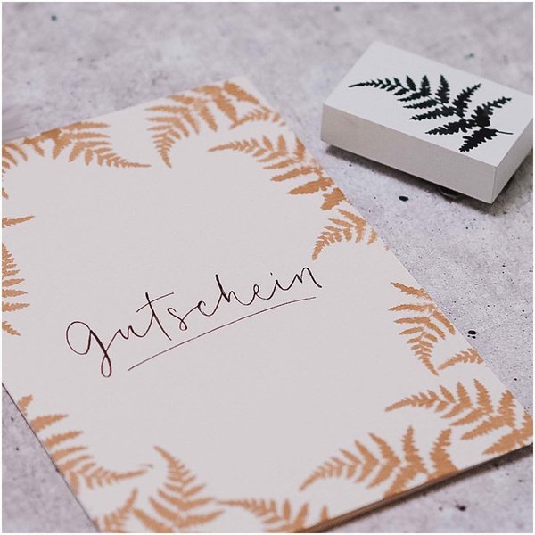 Fern Branch – AE Stamp