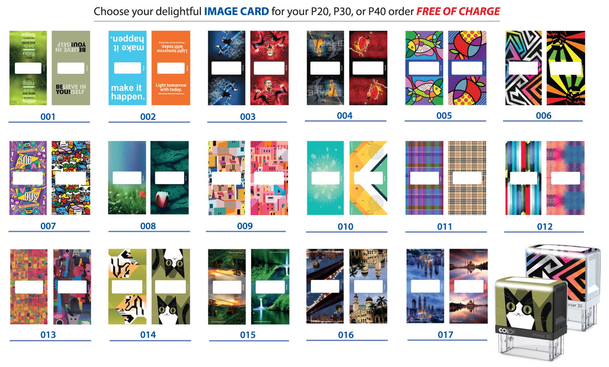 P30 | COLOP Stamp | AE Stamp