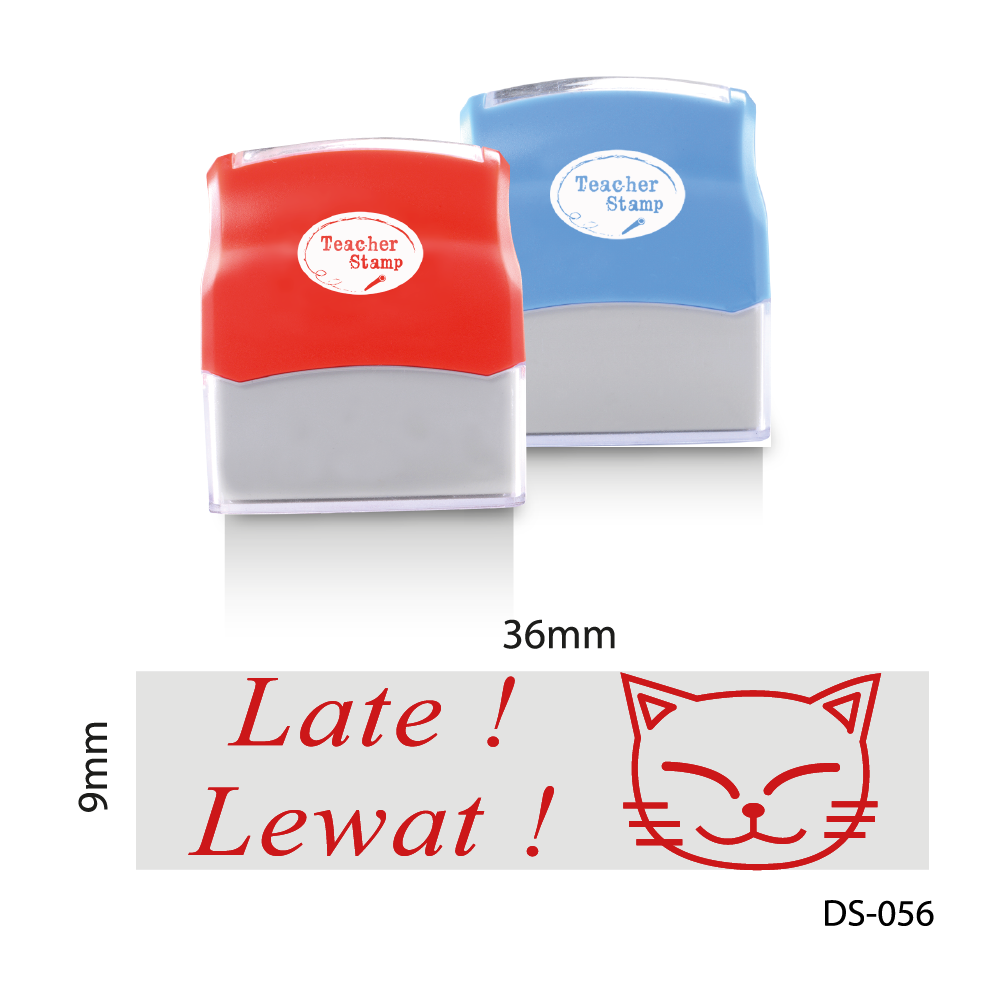 Late! Lewat! | Teacher Stock Stamp | AE Stamp