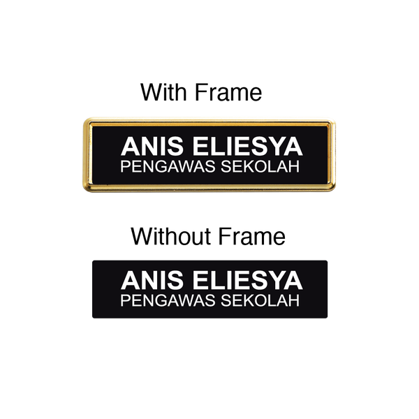 Model: Tag 9 | Engraved Name Tag | AE Stamp