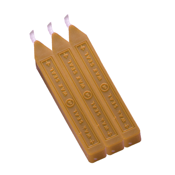 Noble Gold Wax Stick Pack | Sealing Wax | AE Stamp