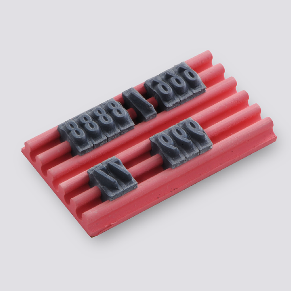 Ribbed Base | RIBtype | AE Stamp