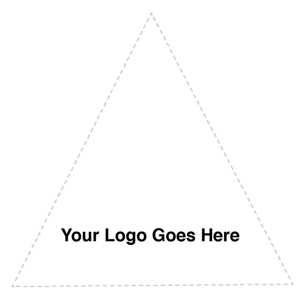 Triangle Shaped Logo Stamp - Self-Inking Stamp | AE Stamp